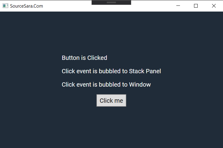بررسی Routed Event ها در WPF - آموزش WPF - سورس سرا بررسی Routed Event ها در WPF - آموزش WPF - سورس سرا